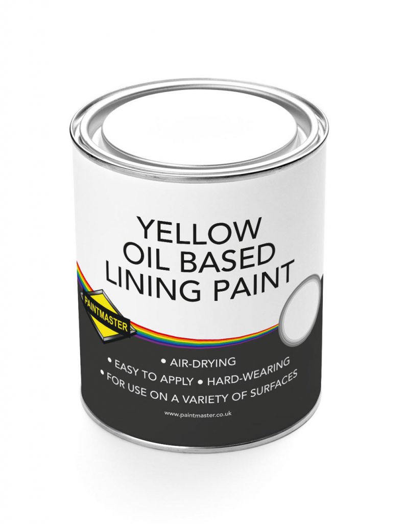 Yellow Oil Based Lining Paint - Yellow Oil Based Paint