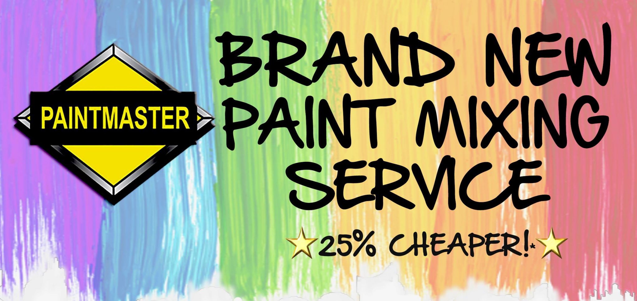 Brand New Paintmaster Paint Mixing Service 25% Cheaper